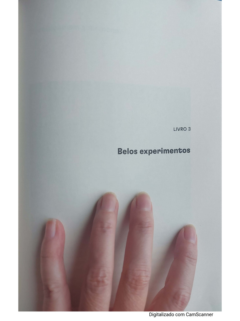 Belos Experimentos | PDF