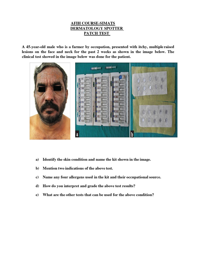 Afih Course Derm Spotter Dept | PDF