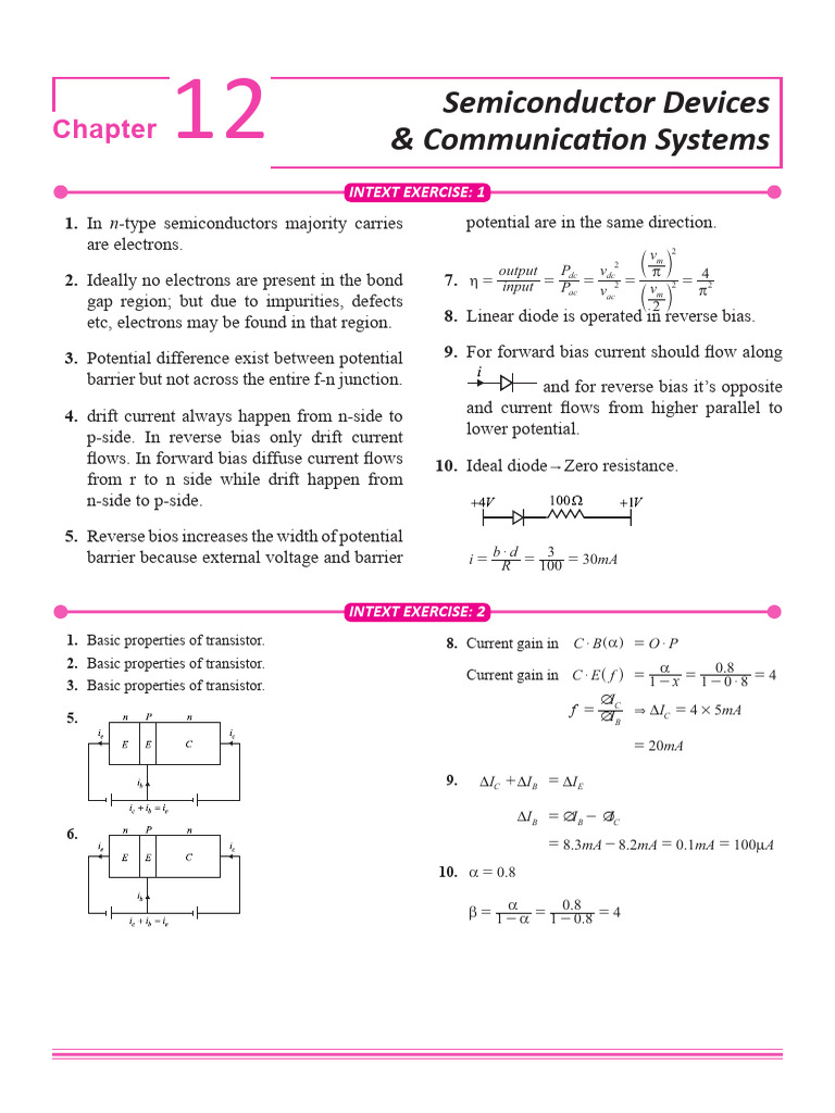 Semiconductor Devices S | Download Free PDF | P–N Junction | Frequency ...