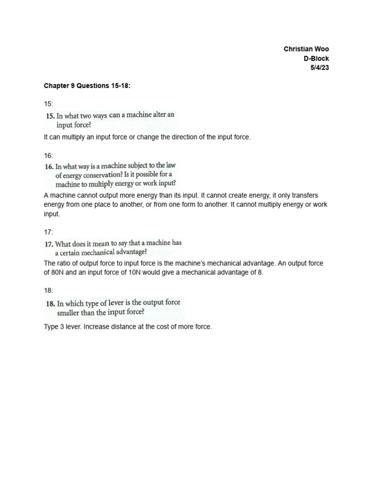 Physics HW 5 - 4 - 23 | PDF