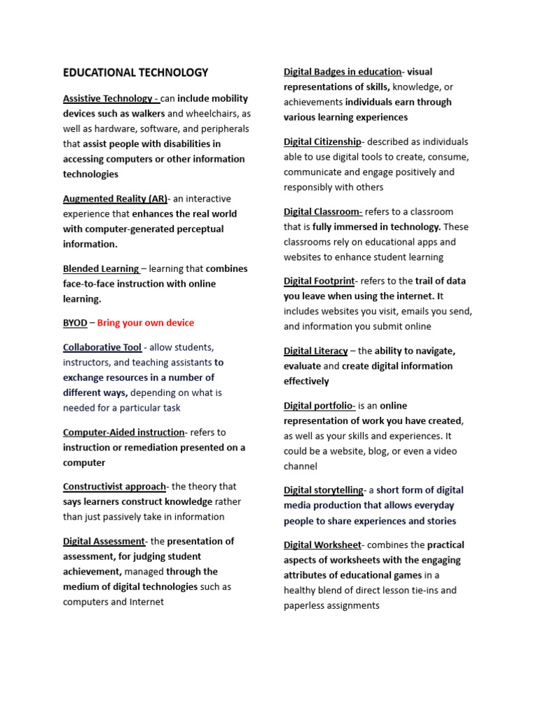 Educational Tech | Download Free PDF | Educational Technology | Learning