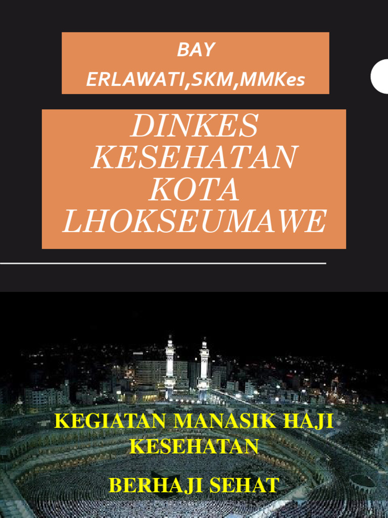 Manasik Kesehatan Haji untuk Jamaah | PDF | Kesehatan Holistik