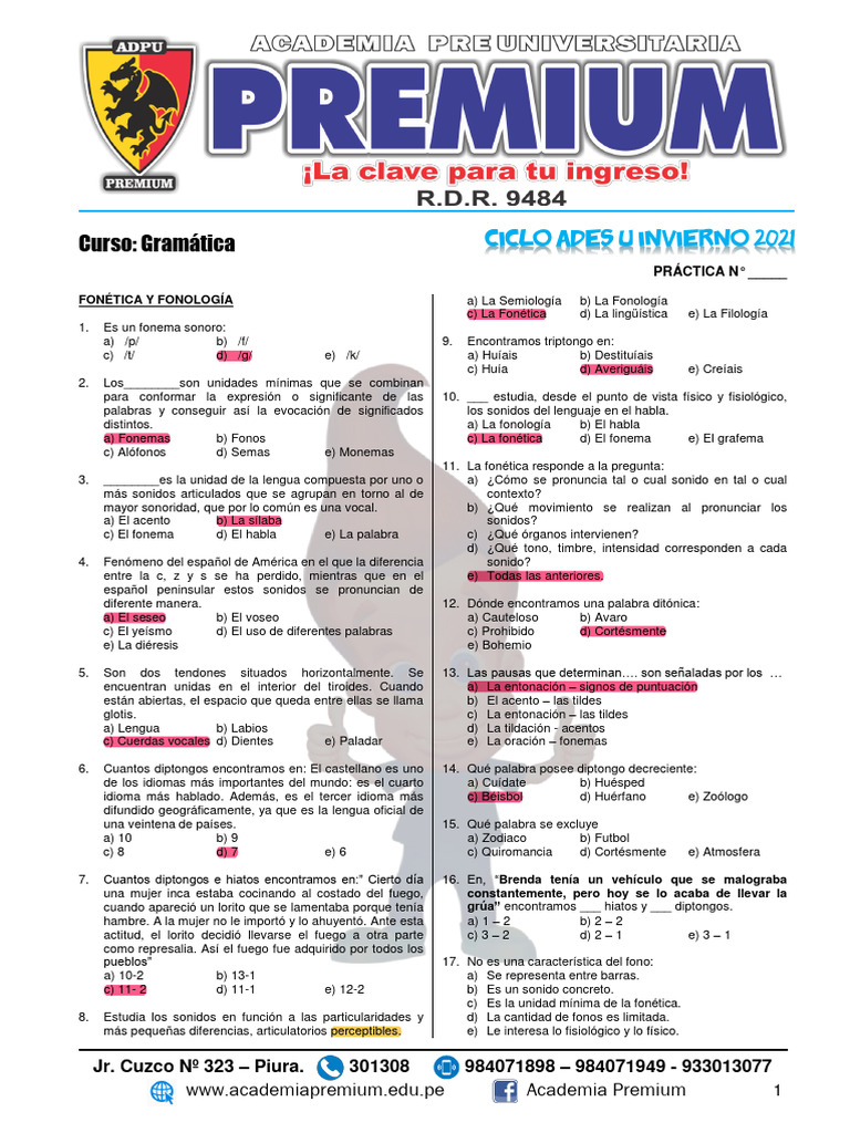 Gramatica Ades Inv21 02 Fonetica y Fonologia | PDF | Fonética | Fonología