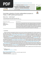 Impact of Educational Tours on Tourism Students | PDF | Learning | Tourism