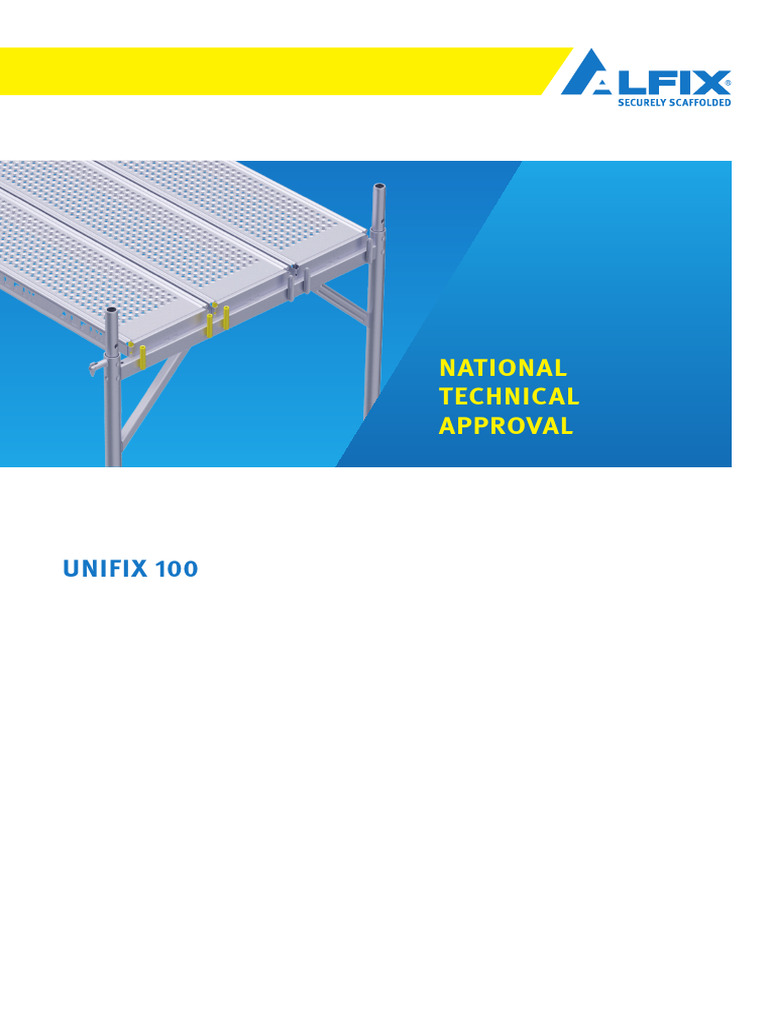 En Approval Unifix 100 | PDF