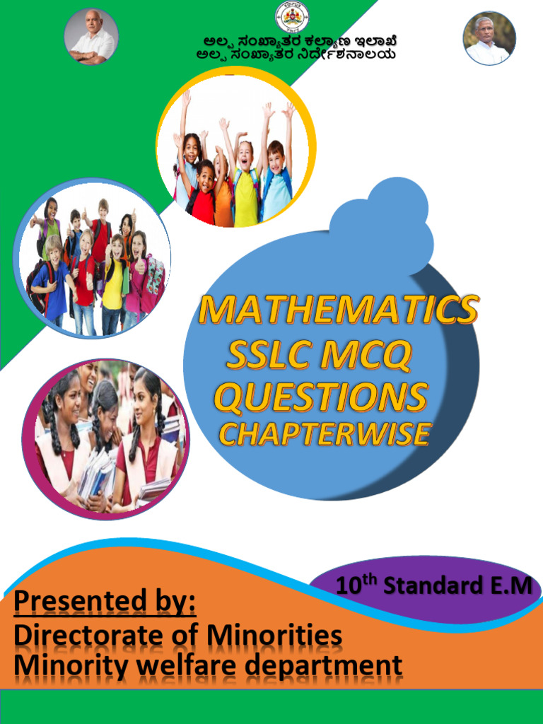 Maths MCQ All Chapters | PDF | Circle | Angle