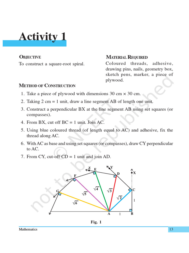 Maths Activity | PDF | Area | Length
