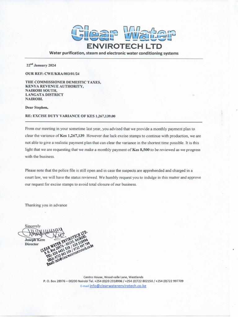 Kra Letter | PDF