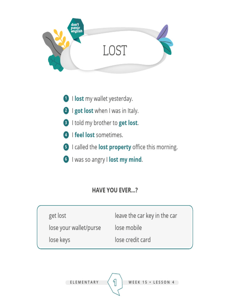 Booklet Elementary Week 15 Lesson 04 2021 A4 Dpa | PDF
