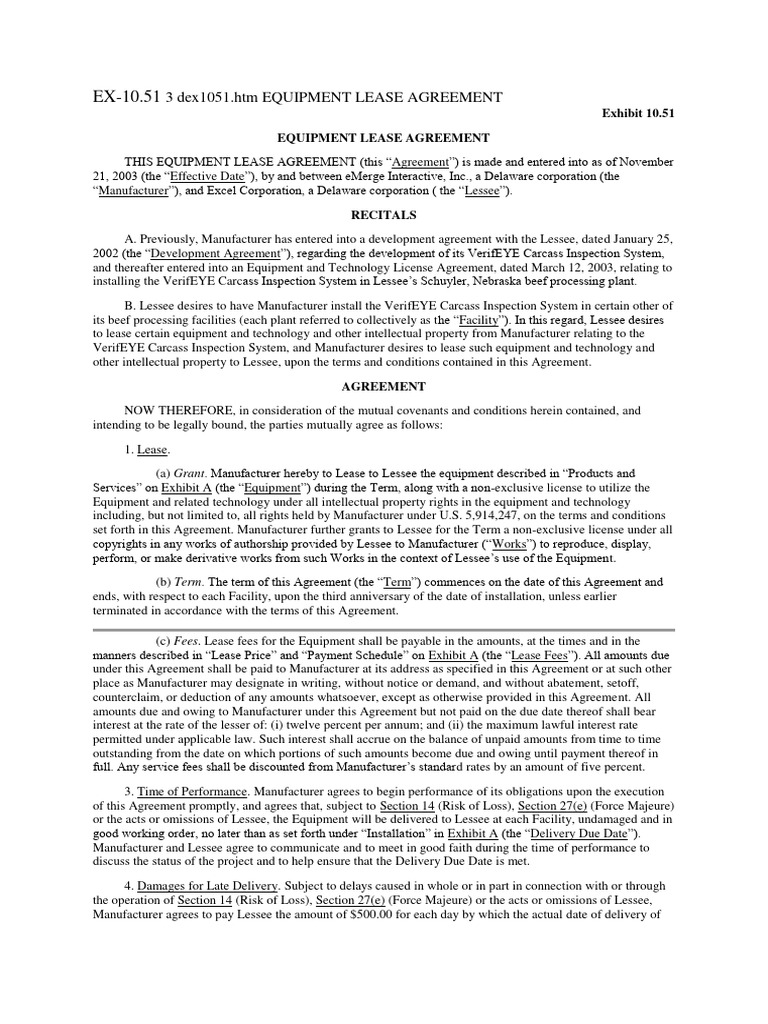 Lease Draft | PDF | Indemnity | Lease