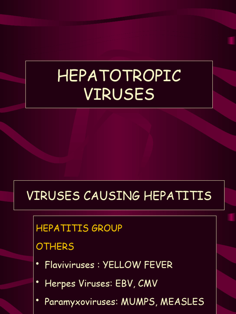 VIRAL HEPATITIS Final UG Hep A and Hep B | PDF | Hepatitis B | Hepatitis