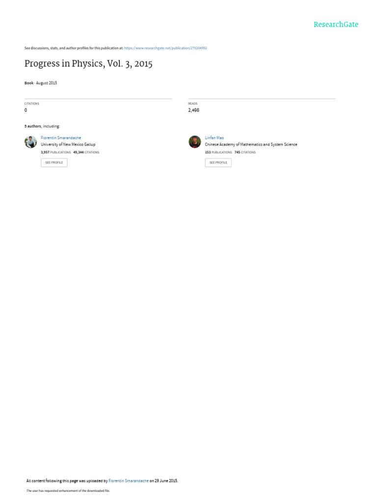 PiP 2015 03 | Download Free PDF | Hadron | Academic Journal