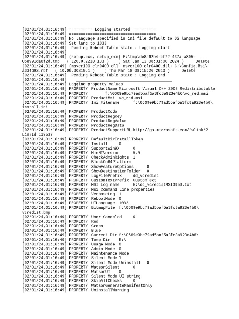 DD vcredistUI395D | PDF | Microcomputer Software | Microsoft