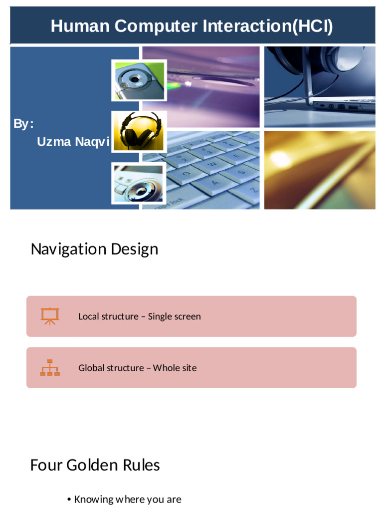 Hci 01 | PDF | Icon (Computing) | Hierarchy