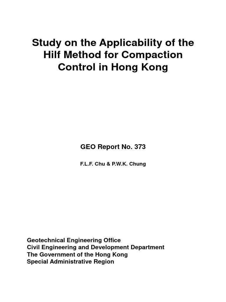 Geo Report 373 | PDF | Silt | Gravel