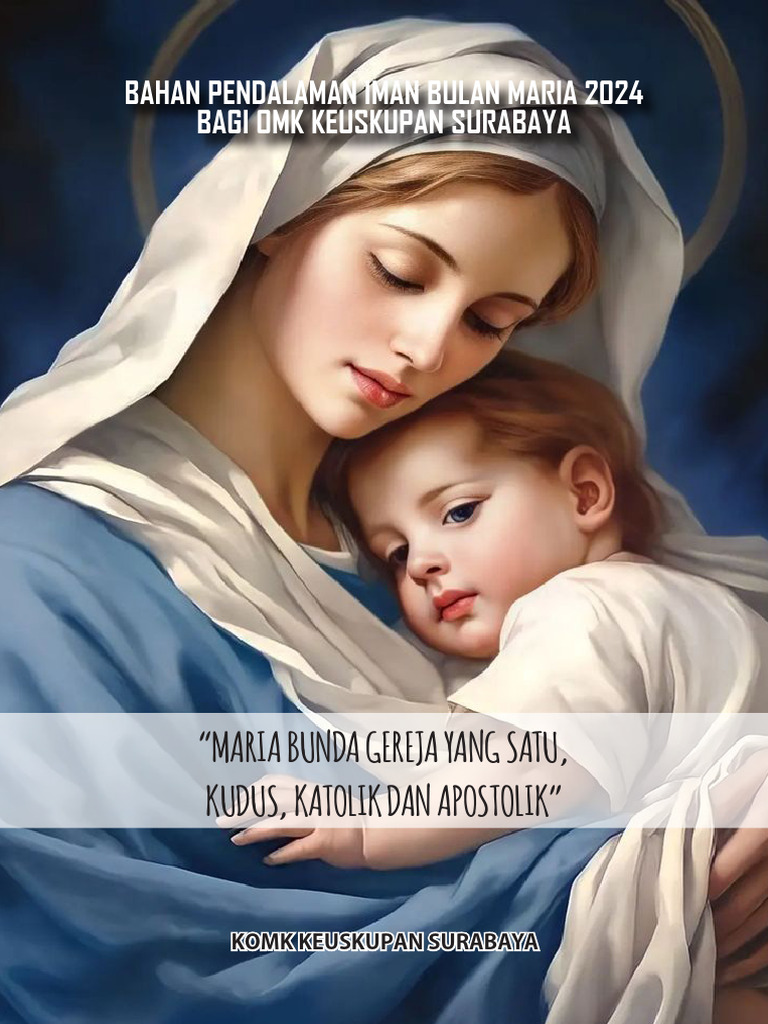 Bahan Pendalaman Iman Bulan Maria 2024 Bagi Omk KS - 240429 - 124235 | PDF