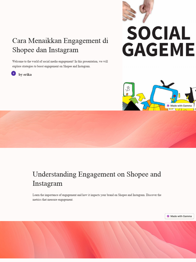 Boost Engagement on Shopee & Instagram | PDF | Social Media | Popular ...
