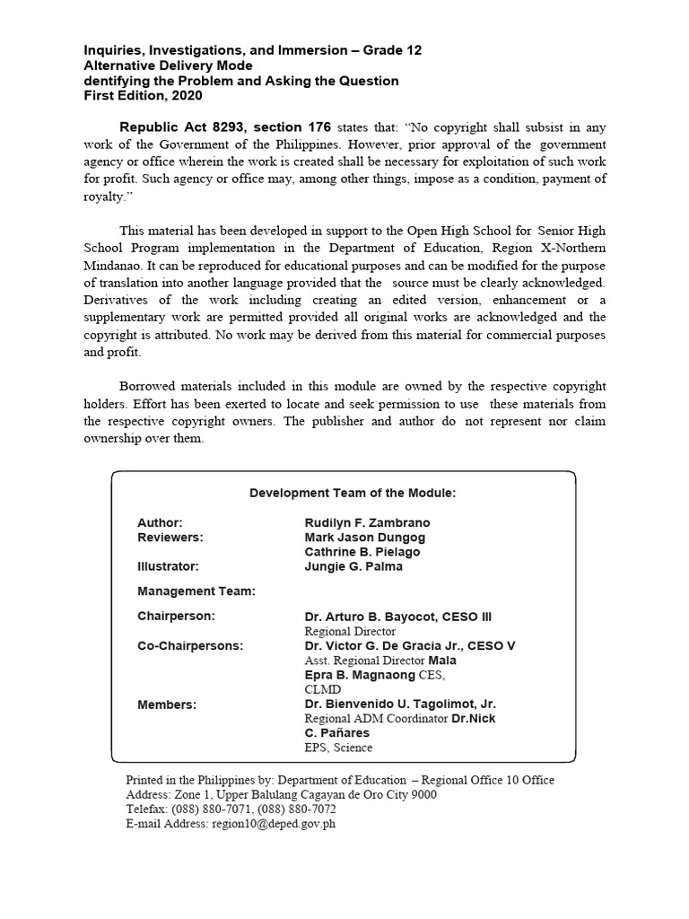 3is Subject | PDF | Water | Hypothesis