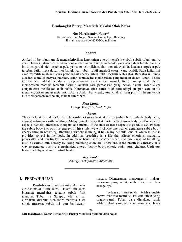 Ancara Dengan Kang Fajar, Salah Saatul I: Pembangkit Energi Metafisik ...