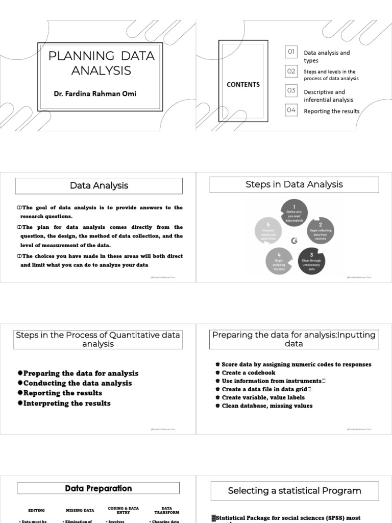 Statistical Analysis Report Overview | PDF | Statistical Hypothesis ...