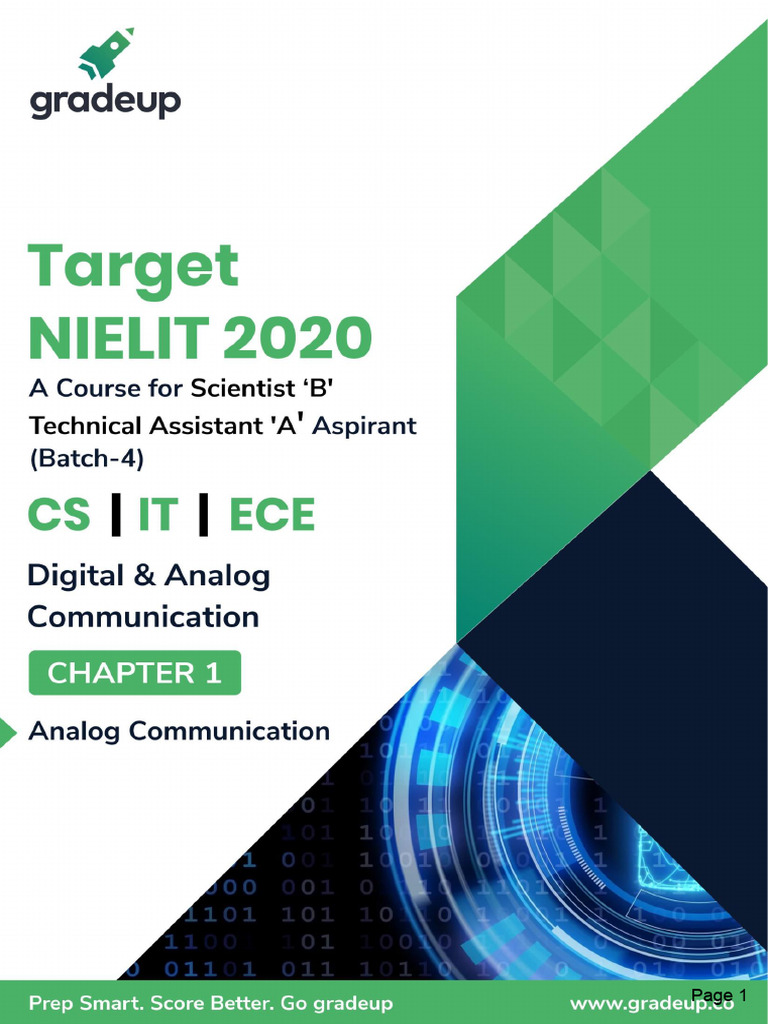 Digital And Analog Communication Pdf Communications System