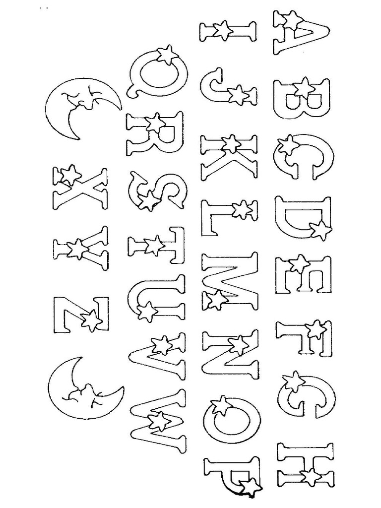 Alphabet Coloring Paper | PDF