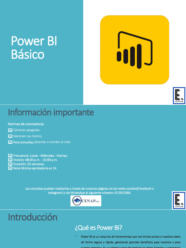Power Bi Basico | PDF | Aplicación movil | Informática
