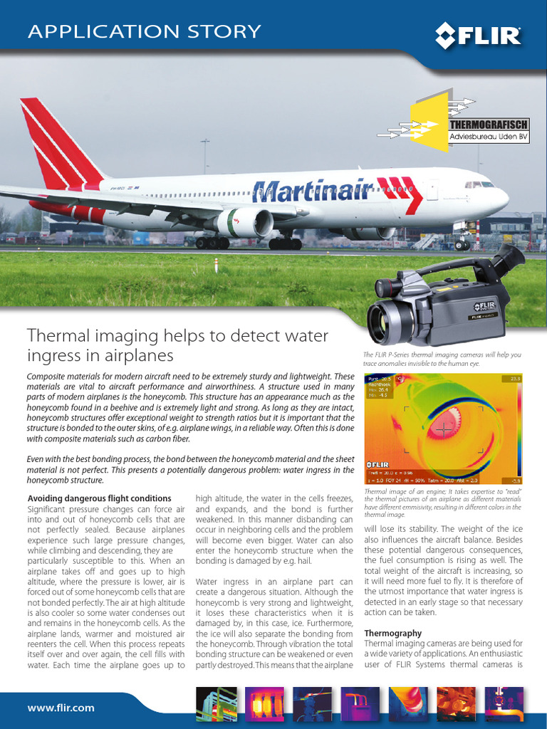 Aircraft Water Ingress Inspections | PDF | Thermography | Water