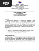 Pta Accomplishment Report 2023 | PDF