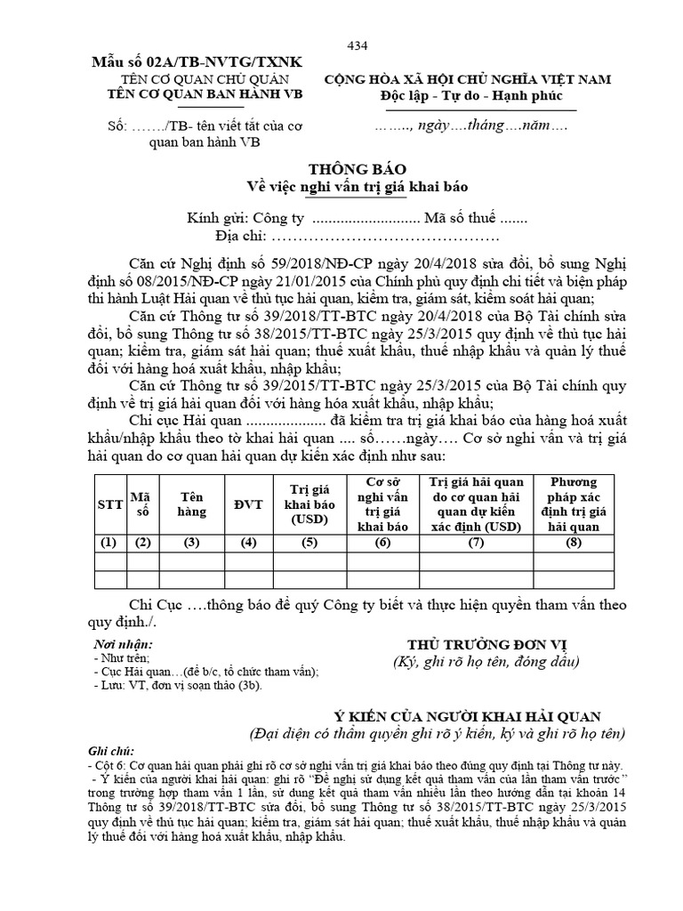 Mẫu số 02A | PDF