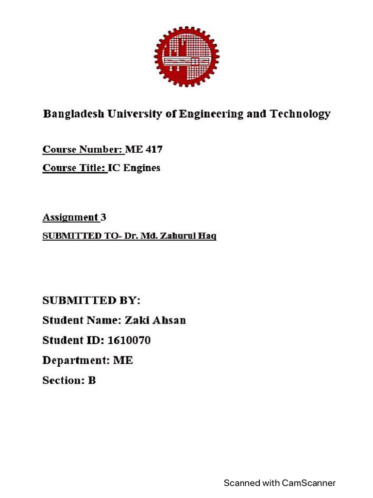 Assignment 3 Me 417 Pdf