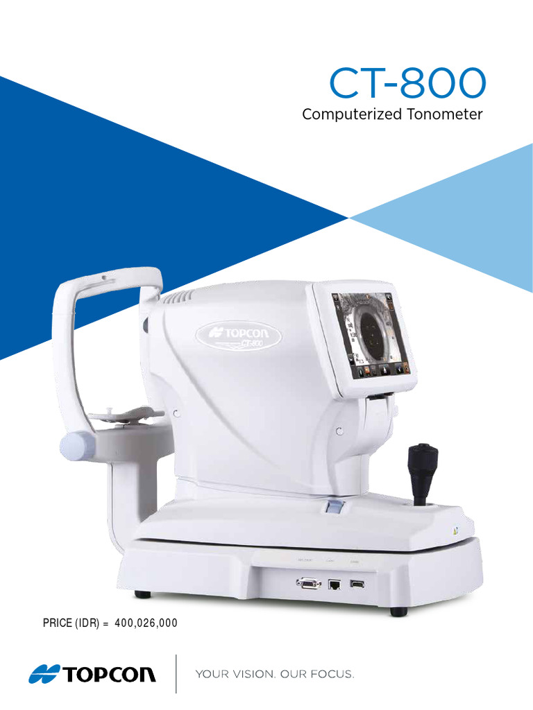 CT-800 Topcon Brochure EN | PDF | Touchscreen | Computer Monitor