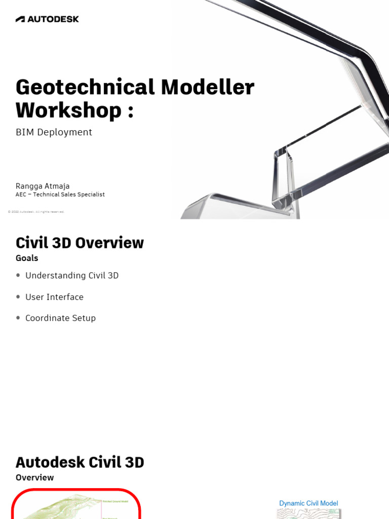 Session 4 - Geotechnical Modeler | PDF | Autodesk | Auto Cad