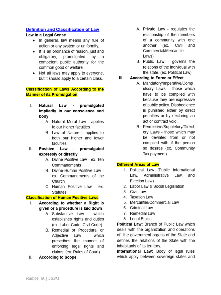 Law Related Studies Notes | PDF | Cost Of Living | Taxes