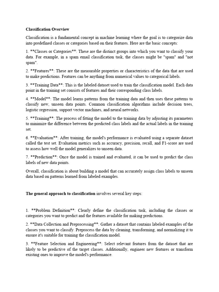 Classification Clustering Overview | Download Free PDF | Cluster Analysis | Statistical ...