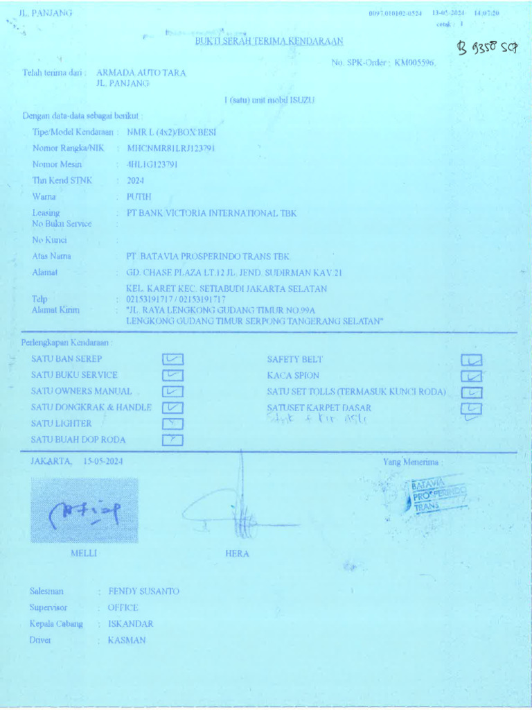 BSTK B 9358 SCP | PDF