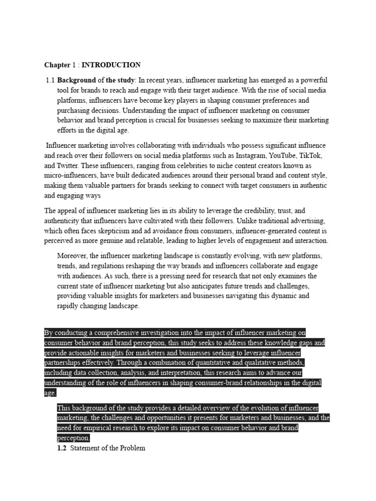 Influencer Proposal | PDF | Consumer Behaviour | Brand