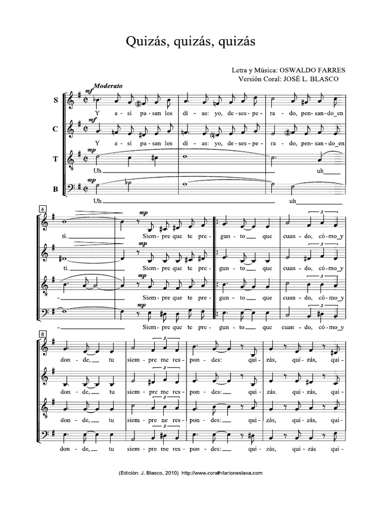 Quizas Quizas | PDF