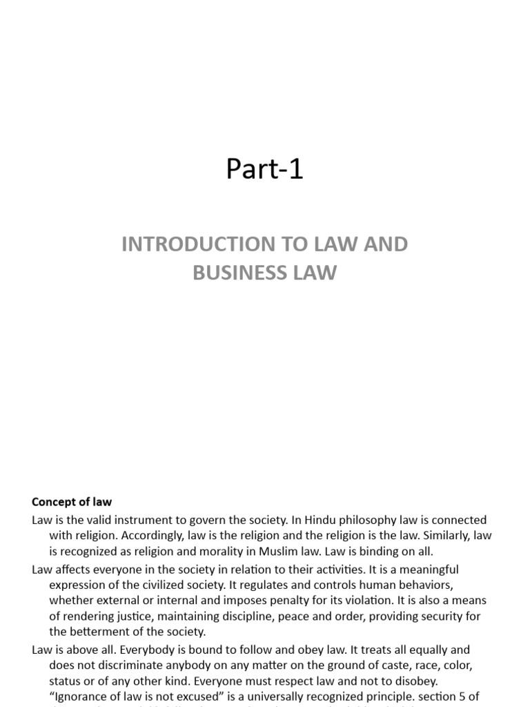 Business Law Overview for BBS 3rd Year | PDF | Crime & Violence | Crimes
