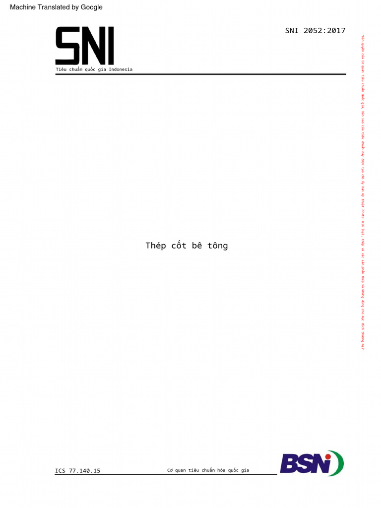 Sni - 2052 2002 2017 | PDF