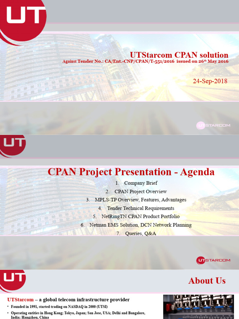 CPAN - BSNL Presentation - 24-Sep | PDF | Asynchronous Transfer Mode | Computer Network