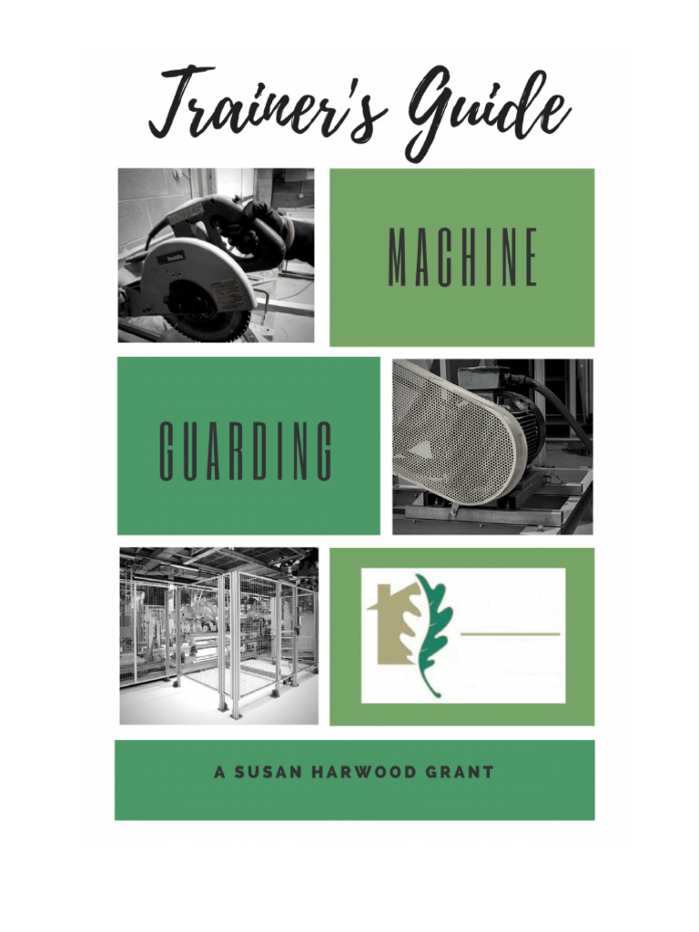 Machine Guarding | PDF | Occupational Safety And Health Administration ...