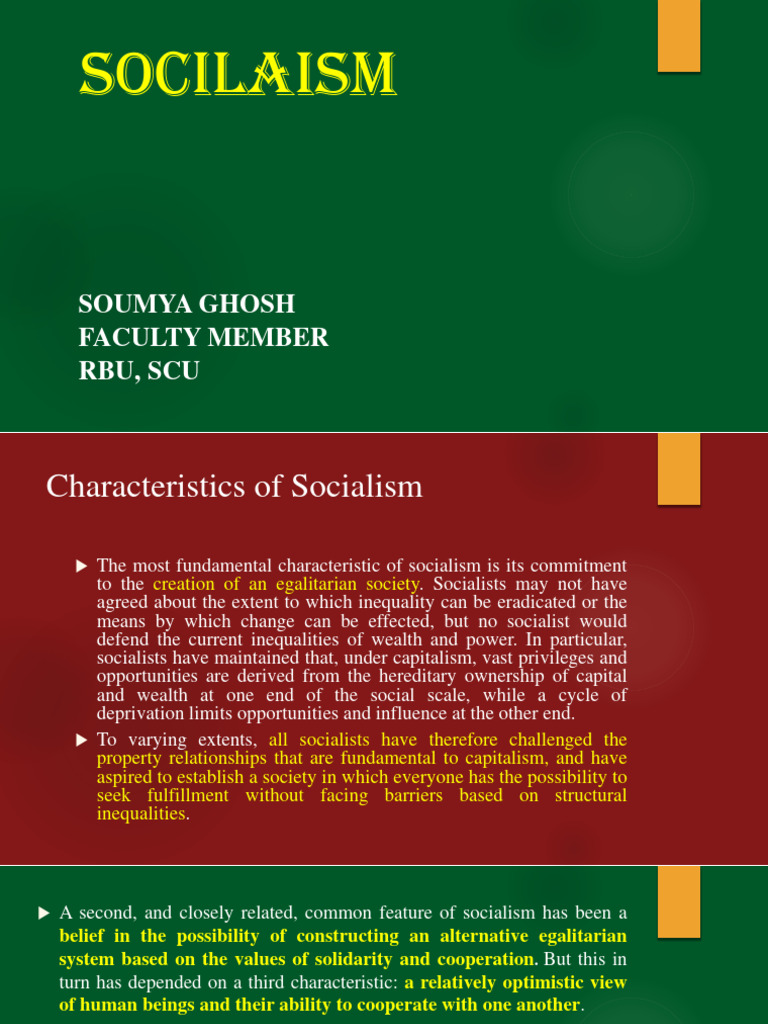 Socialism | PDF | Socialism | Communism