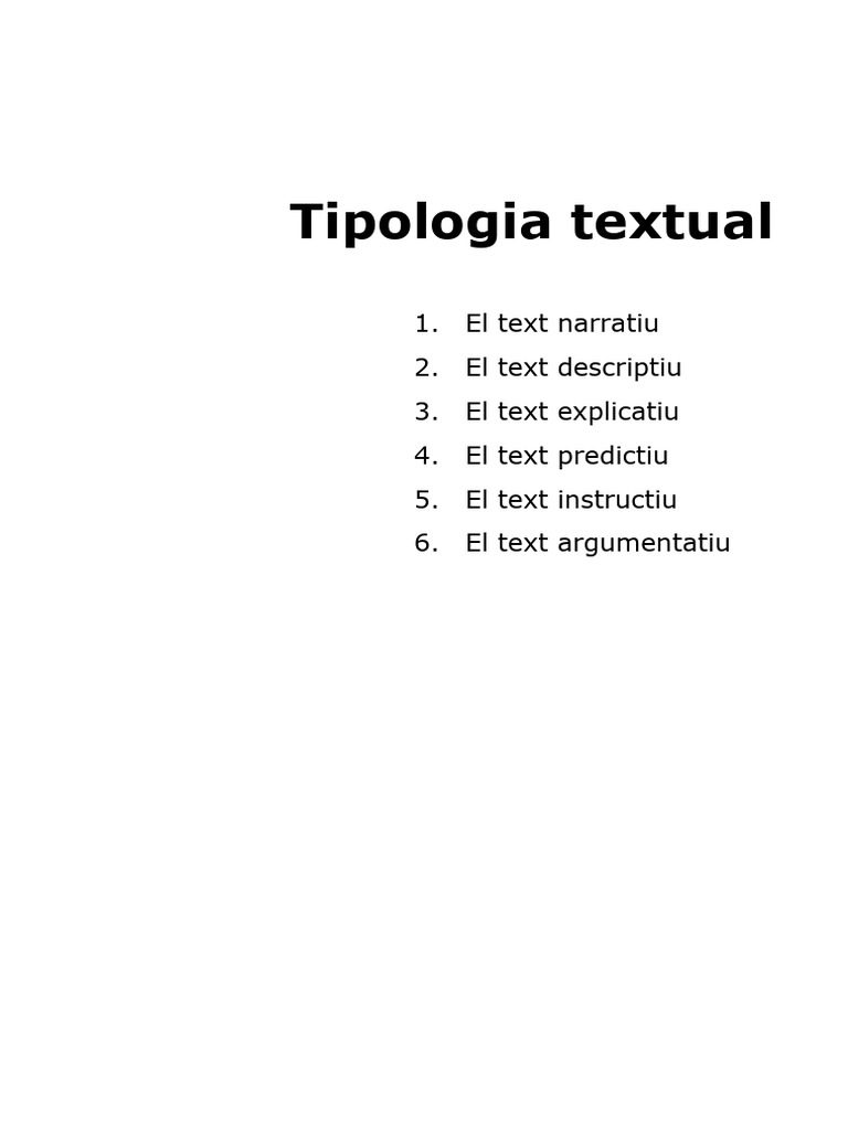 Tipologia Textual | PDF