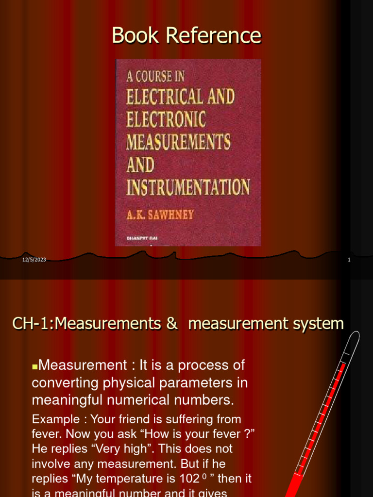01 Introduction | PDF | Measurement | Observational Error
