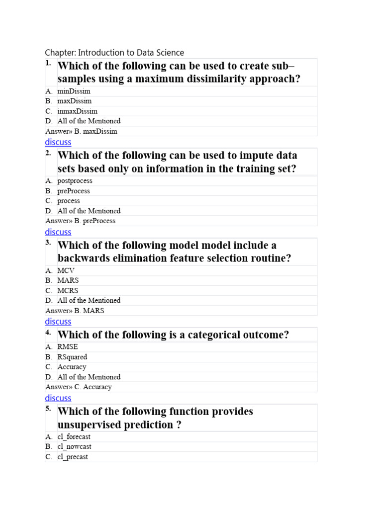 Mcqs 1 | PDF | Machine Learning | Statistics
