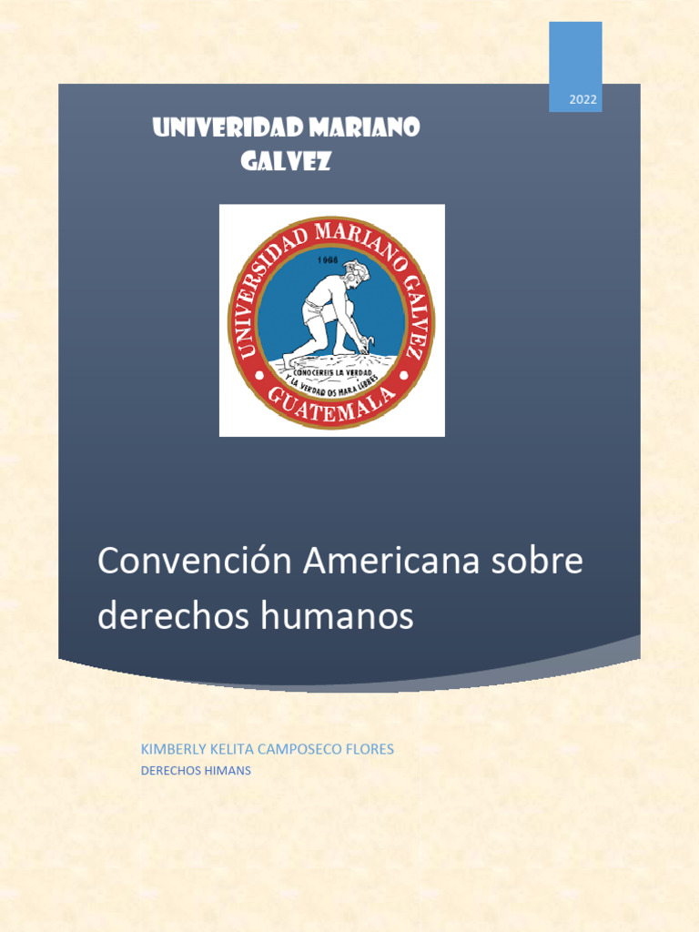 Convencion Americana De Derechos Humanos Descargar Gratis Pdf