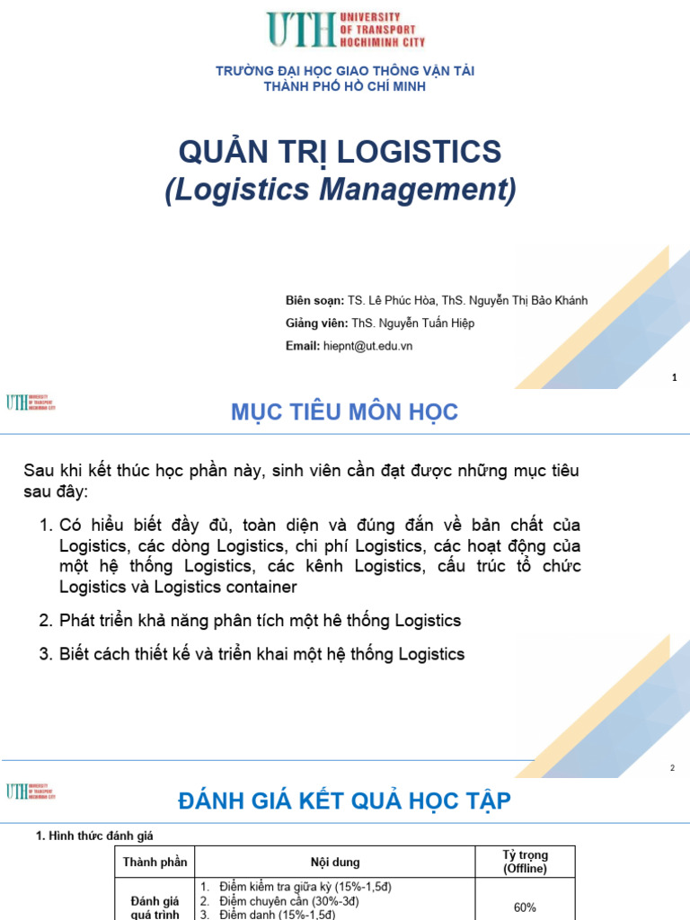 QT Logistics - PPT - 1.10 | PDF