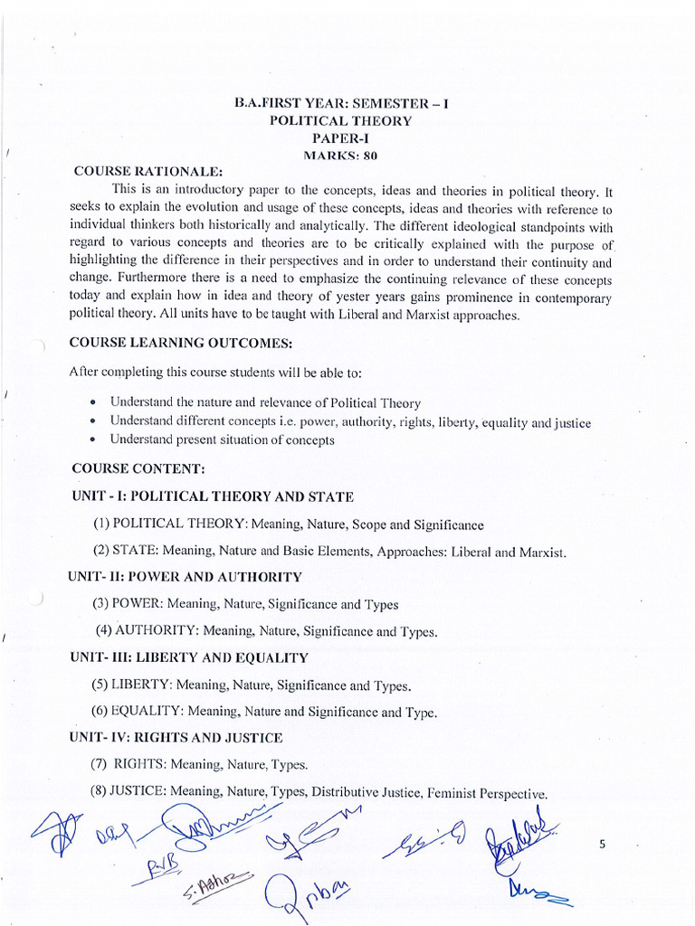 12 BA Political Science | PDF