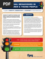 Sexual Behaviour Traffic Light System | PDF | Traffic Light | Information